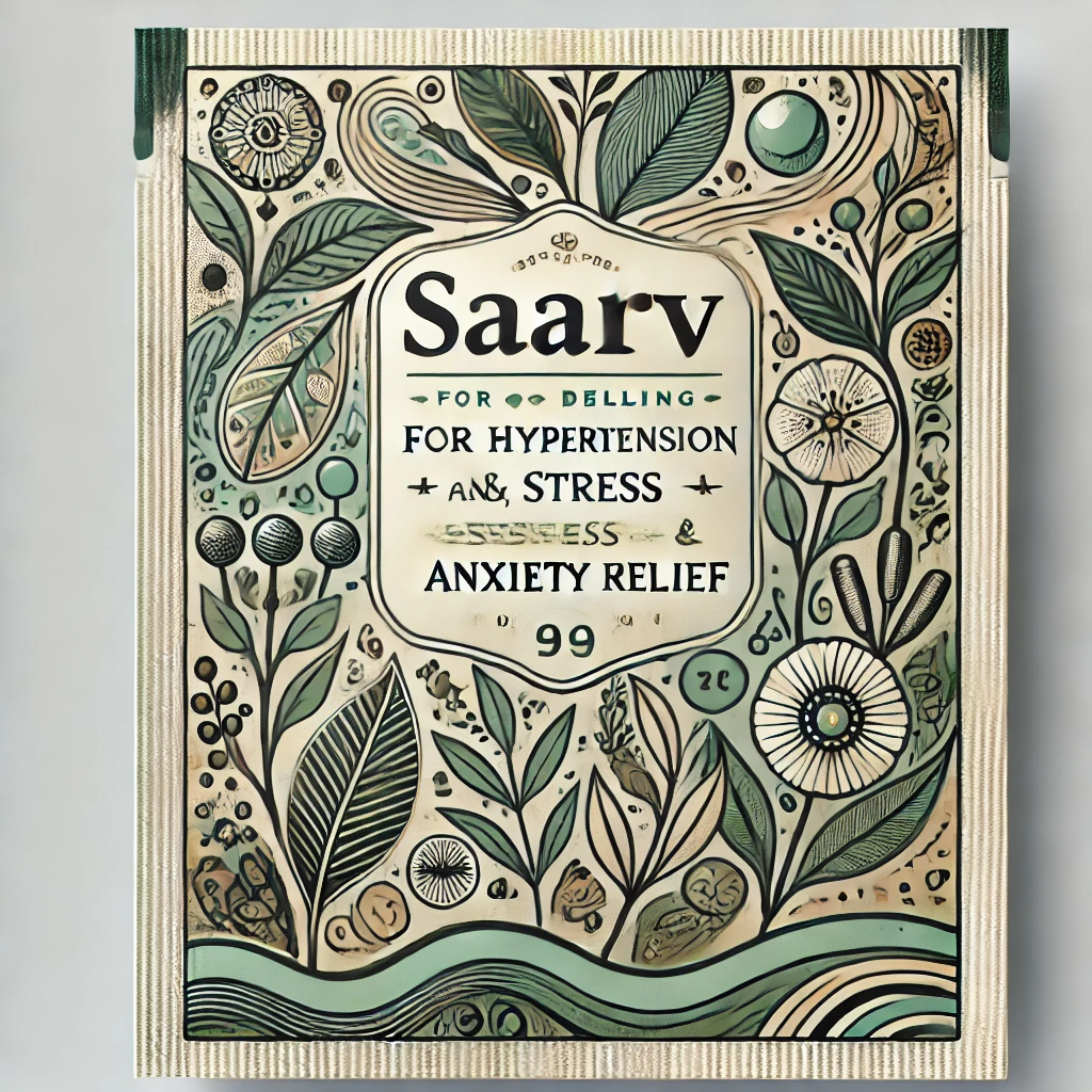 Hypertension ,Stress and Anxiety - Sarv Consumer